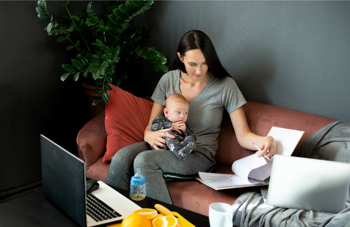 Wonder what it's like to juggle motherhood and college?